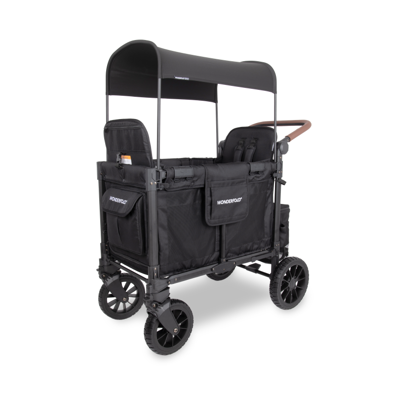 Heavy Duty Double Stroller Wagon | All-Terrain W2 Luxe – WonderFold-EU